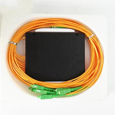 China ABS Box PVC G657A1 2.0mm SC/APC Connector Fibre Optic Splitter Box for sale