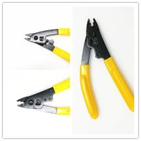 China CFS-2 Fiber Optic Drop Cable Stripper 2 Core FTTH Jacket Stripping Tool 125um for sale