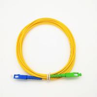 China ISO9001 Ceramic FC ST 3.0mm 3m Patch Cord Sc Lc Duplex for sale