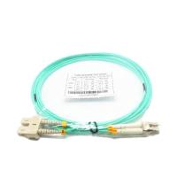 China OM3 Duplex LC UPC to SC UPC Fiber Optic Patch Cord 50/125um 3.0mm for sale