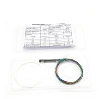 China Mini 1x4 Single Mode PLC Splitter 0.9mm 1m Low PDL for FTTx Systems for sale