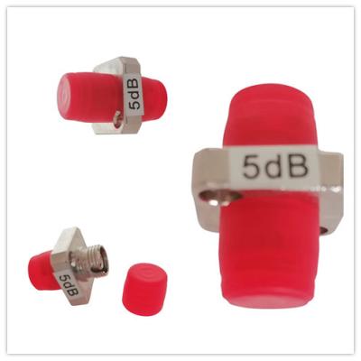 China FC Low Back Reflection D type Fiber Optic Attenuator for sale