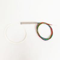China Single Mode 1m Fiber Optic PLC Splitter 1260-1650nm Low Insertion Loss for sale