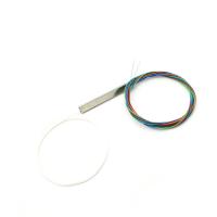 China Steel Tube PLC Splitter 1x8 Low Insertion Loss 10.5dB Fiber Optic Splitter for sale