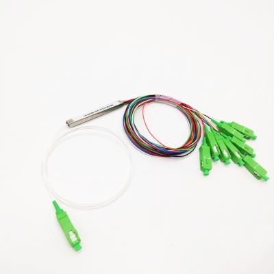China Low PDL Mini ISO14001 G657 Fiber Optic PLC Splitter for sale