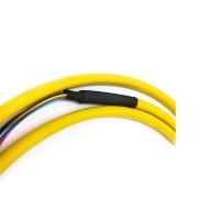 China 12 Colors SC APC Simplex G652D Fiber Optic Pigtail for sale
