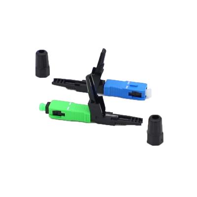 China SM MM ISO9001 FTTH 55mm Fiber Optic Fast Connectors for sale