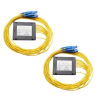 China LSZH/PVC 1*8 SC/UPC ABS Box ABS Model PLC Splitter for sale
