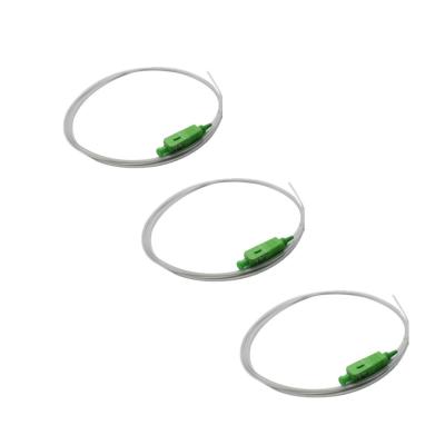China Telecom LAN 3.0mm Yellow 1m Fiber Optic Pigtail for sale