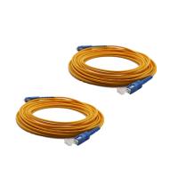 China 55dB PVC LSZH G657A Armored Fiber Optic Patch Cord for sale