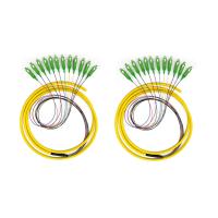 China Low Insertion Loss SM SX SC APC 3m Pigtail Fiber Cable for sale