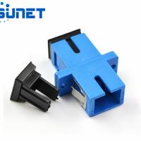 China Singlemode SC UPC FTTH Fiber Optic Adapter Low Insertion Loss 0.2dB for sale