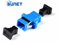 China Singlemode SC UPC FTTH Fiber Optic Adapter Low Insertion Loss 0.2dB for sale