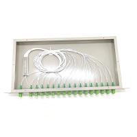 China 1x32 Single Mode Rack Mount PLC Splitter UPC APC 1260-1650nm FTTH for sale