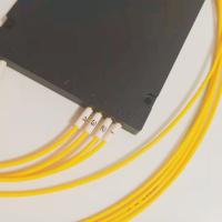 China ABS Box Type Single Mode Fiber Optic 1x4 PLC Splitter Without Connector for sale