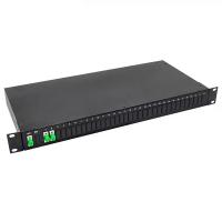 China Low Insertion Rack Type  Fiber Optic PLC Splitter With Sc / Apc Connector for sale