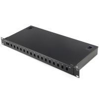 China Low Insertion Rack Type  Fiber Optic PLC Splitter With Sc / Apc Connector for sale