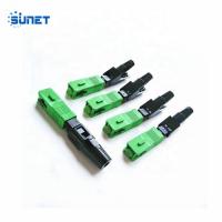 China FTTH Fiber Optic Sc APC UPC Connector 55db for sale