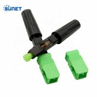 China FTTH Fiber Optic Sc APC UPC Connector 55db for sale