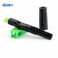 China FTTH Fiber Optic Sc APC UPC Connector 55db for sale