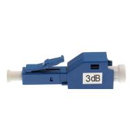 China FC/UPC Singlemode Male to Female Fixed Fiber Optic Attenuator 5dB 10dB 15dB Plug Type for sale