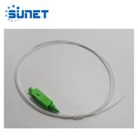 China SC APC UPC SM 9/125 G652D G657A Fiber Optic Pigtail 1m 1.5m 0.9mm PVC LSZH for sale