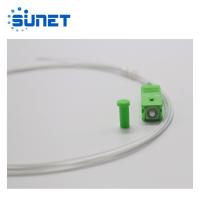 China SC APC UPC SM 9/125 G652D G657A Fiber Optic Pigtail 1m 1.5m 0.9mm PVC LSZH for sale