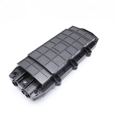 China 24 Cores Horizontal Type ABS Materials Fiber Optic Splice Closure for sale
