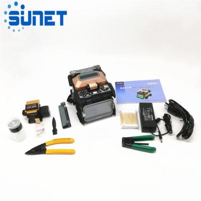 China AV6481 Optical Fiber Fusion Splicing Machine With 4 6 Motors for sale