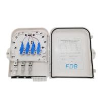 China 8 Port IP66 FTTH Fiber Distribution Box Wall Mounted for sale