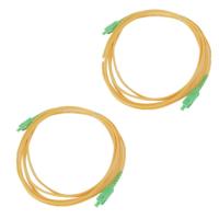 China SC APC PVC LSZH G657A Armored Fiber Optic Patch Cord 2.0mm 3.0mm for sale