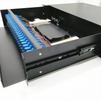 China 48 Cores SC/UPC Fiber Optic Terminal Box Optical Patch Panel for sale