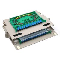 China 24 Cores SC/UPC Fiber Optic Terminal Box Optical Patch Panel ODF for sale