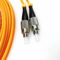 China SC UPC FC UPC Duplex Fiber Optic Patch Cord 2.0mm 3.0mm G657A LSZH PVC for sale