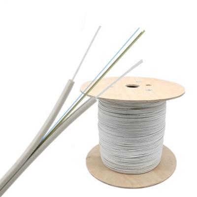 China Single Mode FRP FTTH GJXFH Drop Cable Fiber Optic Cable 2 Cores With 2 Parallel for sale