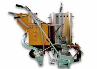 China Thermoplastic Pavement Road Line striping machine for sale