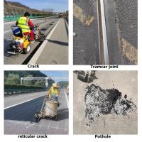 China Melt Modified Asphalt Road Patching Premix For Leveling Bridge Deck Approaches for sale