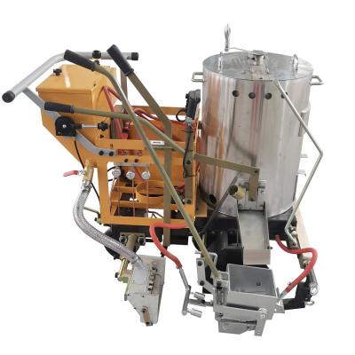 China Battery Electronic Pushing Thermoplastic Road Line Marking Machine for sale