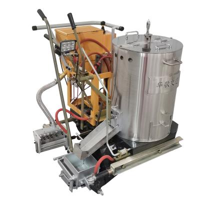 China Battery Driving Thermoplastic Road Lining Machine Line Striping Equipment for sale