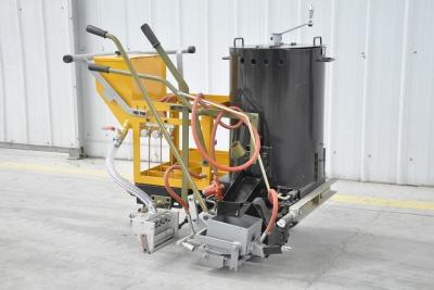 China Hand Pushing Thermoplastic Road Line Striping Marking Machine for sale