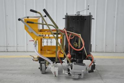 China Pushing Thermoplastic Road Line Marking Machine Different Size Shoe for sale