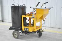 China Hand Pushing Thermoplastic Road Marking Machine with 100-450mm Marking Width for sale