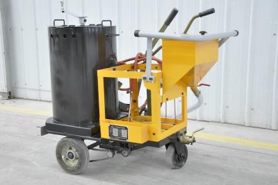 China Hand Pushing Thermoplastic Road Marking Machine with 100-450mm Marking Width for sale