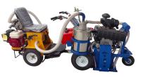 China 250mm Max Grinding  Road Marking Removal Machine With Suction for sale