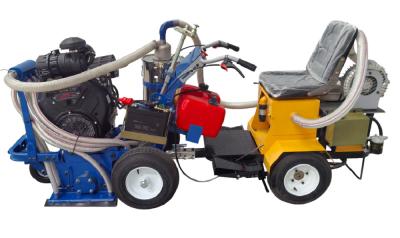 China PCD Road Line Marking Removal Machine With Suction Recycle for sale