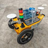 China Mini Intelligent PreMarking Machine Road Marking Robot - GPS Navigation for sale