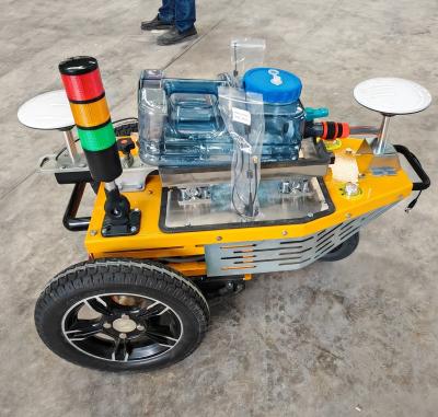 China Mini Intelligent PreMarking Machine Road Marking Robot - GPS Navigation for sale