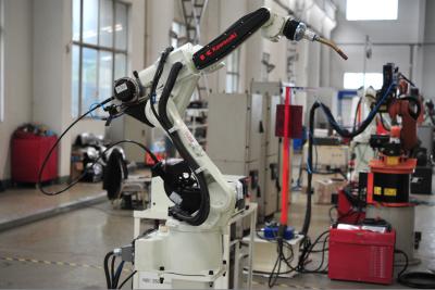China Gantry-Hanging Welding Robotic Arm for Stainless Steel & Aluminum - 100-300kg Payload, ±0.2mm Repeatability for sale