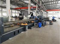 China Robotic Welding Machine with CNC Door Cutting for Light Poles | 120-300mm Diameter | 12-14m Length Capacity for sale