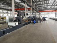 China 350mm 2000mm Automatic Robotic Welding Machine with CNC Door Cutting for Light Pole Manufacturing for sale
